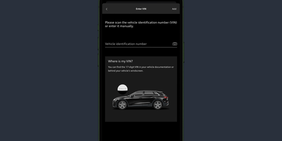 FAQS Where do I find my VIN number? > FAQs > Audi Connect > Audi UK