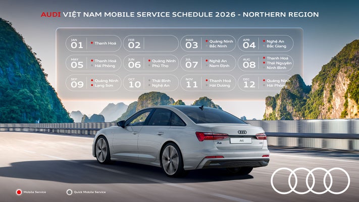 Audi Mobile Service > Aftersales and Servicing > Audi Vietnam