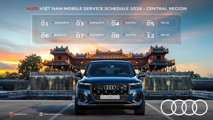 Audi Mobile Service > Aftersales and Servicing > Audi Vietnam