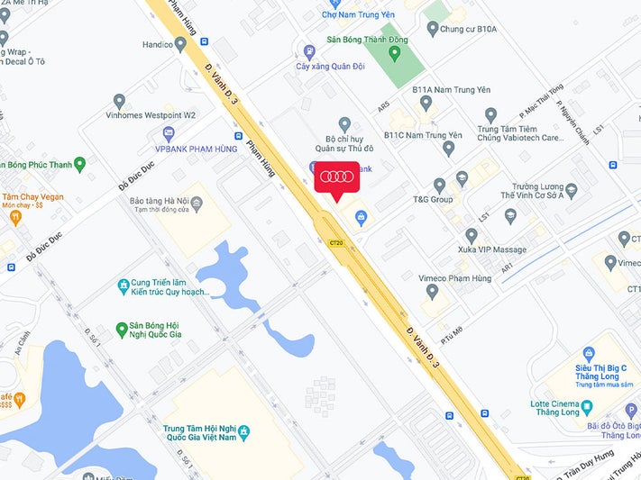 Dealership Information > Audi Vietnam