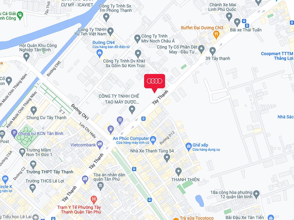 Dealership Information > Audi Vietnam
