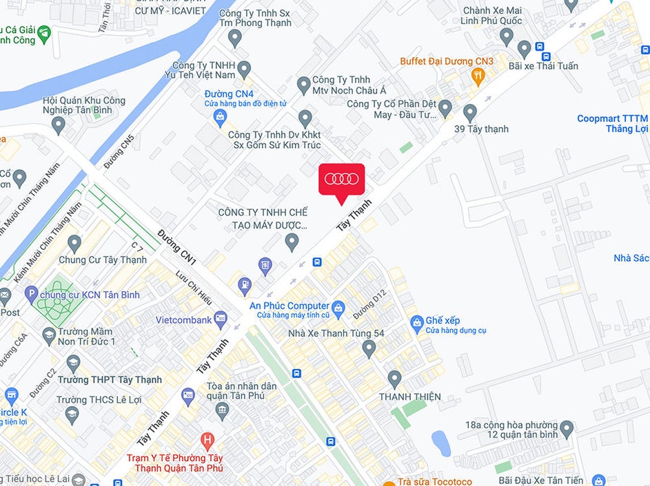 Dealership Information > Audi Vietnam