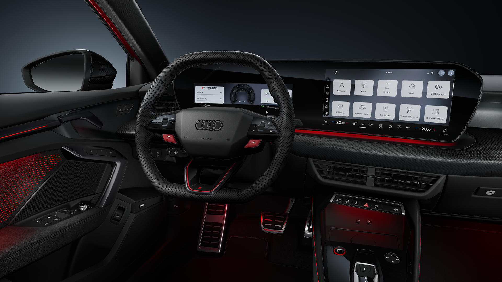 Nouvelle Audi RS 3 Berline | Technologies & Performance